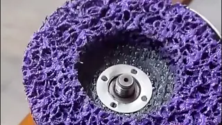 Orange 7 Inch Flap Disc Paint Stripping Cleaning Wheel Removing Paint