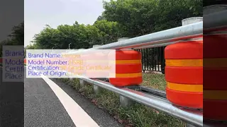 Highway Guardrail Roller Barrier Safer Roads