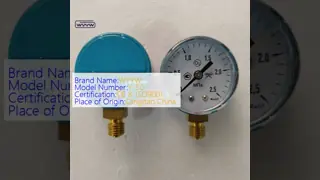 Pressure Gauge 25MPa Oxygen Natural Gas