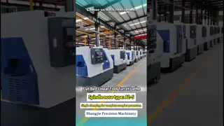 Flat Bed Linear Tool Turret Lathe #cncmill #cncsoftware #cnc #machine #factory #factoryproducts