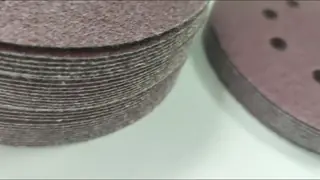 40 Grit AlO Wet Dry Abrasive Sanding Disc Sheets Set With 8 Hole