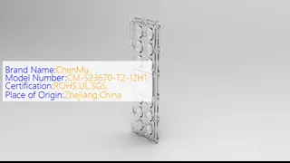 IP66 LED Street Light Lens 92% Efficient
