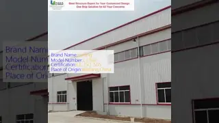 Galvanized Steel Warehouse Custom Sizes Q235B Q355B