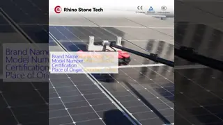 Solar Panel Cleaner Robot Automatic Brush 690mm