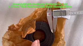 1.57mm Wire Diameter Reinforce Soft Black Annealed Wire details