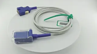 Watch:Compatible Nellcor Oximax 14 Pin Spo2 Extension Cable 2M