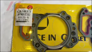 Komatsu 6D125 Cylinder Head Gasket 6150 12 1810