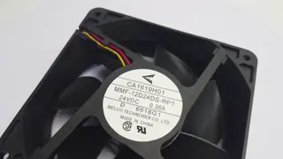 Melco Technorex MMF-12D24DS-RP1 Cooling Fan | 24V DC Inverter Fan for Industrial Drives