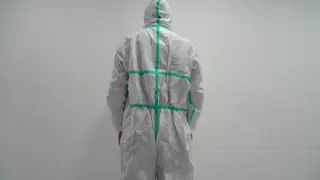 Covering protective suit