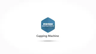 Automatic Capping Machine for Bottles-High-speed and Smart