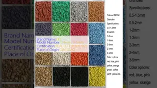 EPDM Rubber Playground Granules Safe Durable