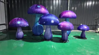 Magical Starry Mushroom Lanterns Light Up Your Garden