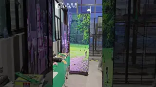Foldable Poster led screen 4