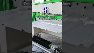 1135 Trapezoid Roofing Sheets Metal Panel Roll Forming Machine