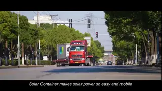 110KW Mobile Solar Container Rapid Power Solution