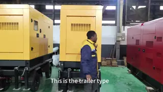 Trailer Type Diesel Generator Power Solution