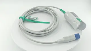 Watch:Compatible Philips 8 Pin  Spo2 Sensor Adult Finger Clip