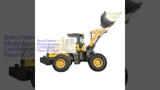 ZL50 Wheel Loader 5-6 Ton 162KW Powerhouse