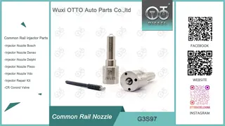 G3S97 Denso Common Rail Nozzle For Injectors 295050-1860 High-Speed Steel