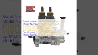 Isuzu 6WG1 Fuel Pump Upgrade
