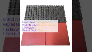 Outdoor Gym Mat Weatherproof Flooring