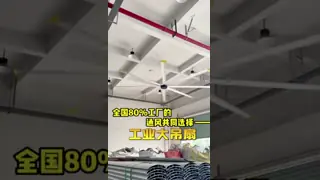 Manufacturer Industrial Fan Ceiling 6 Blades 24ft 12ft 220v 1500w Big Industrial Hvls Ceiling Fan