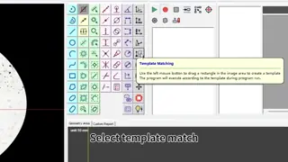 Vision Measuring Machine Template Matching | Automatic Positioning & Measurement