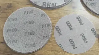 125mm Aluminium Oxide Mesh Sandpaper Abrasive Sanding Disc with Hook and Loop Backing