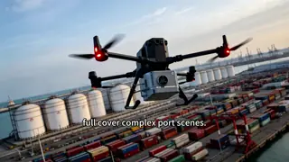 Port Safety Gas Detector Drone