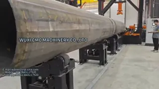 High Mast Assembly Straightening Machine