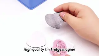 Custom PU Leather Sublimation Magnets