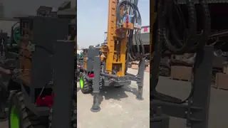 200m Water Well Drilling Rig Easy Operation Rural