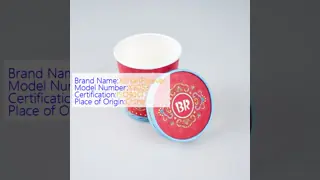 Leak Proof Biodegradable Ice Cream Paper Cups