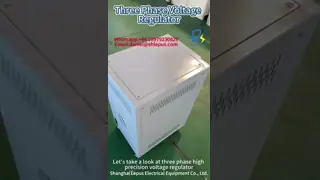 25KVA 20KW Three phase Voltage Stabilizer 380V 400V AVR