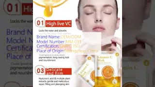 Vitamin C Face Mask for Bright Skin