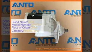 Excavator Starter Motor 6CT 8.3L