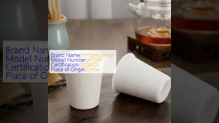 Eco Cups Leak Proof Thick Sugarcane Bagasse