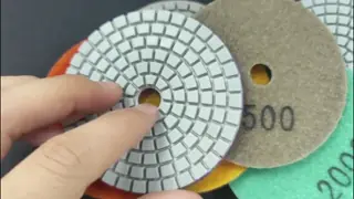 6 4 Inch Diamond Polishing Pad For Wet Granite Stone Marble Concrete
