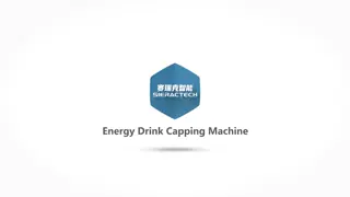 Energy Drink Automatic Capping Machine-High-speed&Versatile Closure Handling