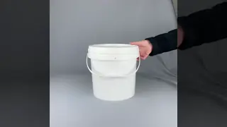 Durable 9L Plastic Bucket Home Use