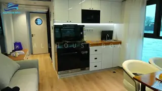 Luxury Houseboat Interior Tour | Living Room, Kitchen, Bathroom & Bedrooms