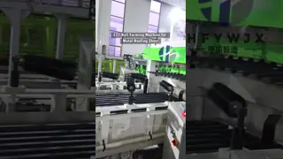 C21 Metal Roofing Machine Corrugated and Trapezoidal Roll Forming Making Machine