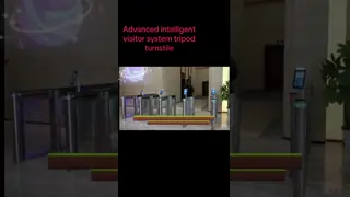 Advanced intelligent visitor system tripod turnstile CXTT turnstile
