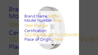 ASTM A182 Flanges: Weld Neck Slip On Socket
