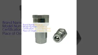 ISO 7241-A Hydraulic Quick Couplers