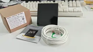 WiFi Smart Thermostat K1MH-16A-Electirc heating-Black
