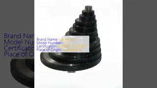 CNC Motor Gear Copper Worm Helical Metal Plastic