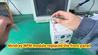 Mindray T5 Patient Monitor Part Front Panel Cover