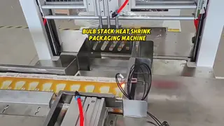 Multi Function Heat Seal Wrapping Machine For Multiple Bulb Lights