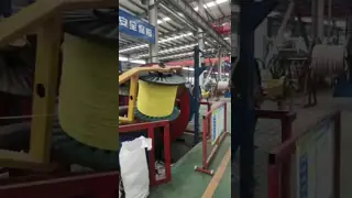 Multi core PVC insulated cable stranding process